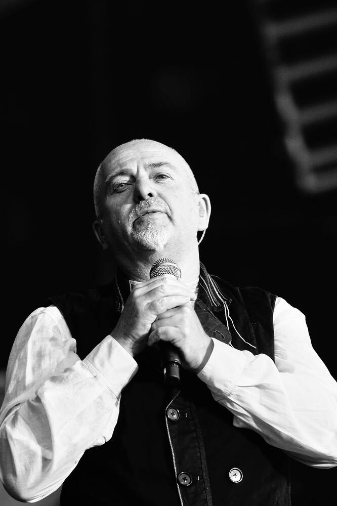 Peter Gabriel in concert July 2007 - Photographic print for sale