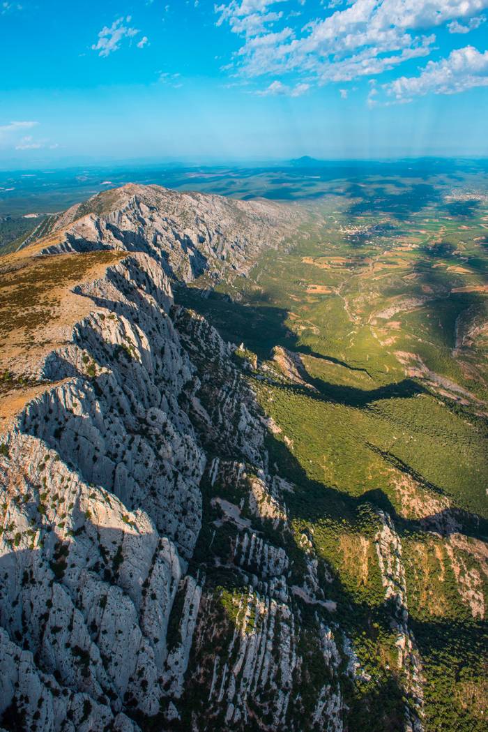 Serie Luftaufnahmen von Sainte-Victoire - Georges Flayols Fotograf ...