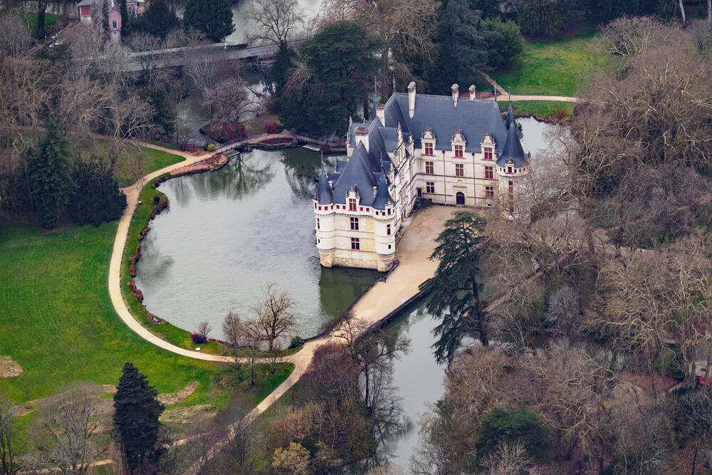 Schloss Azay le rideau Bild - Kaufen / Verkaufen