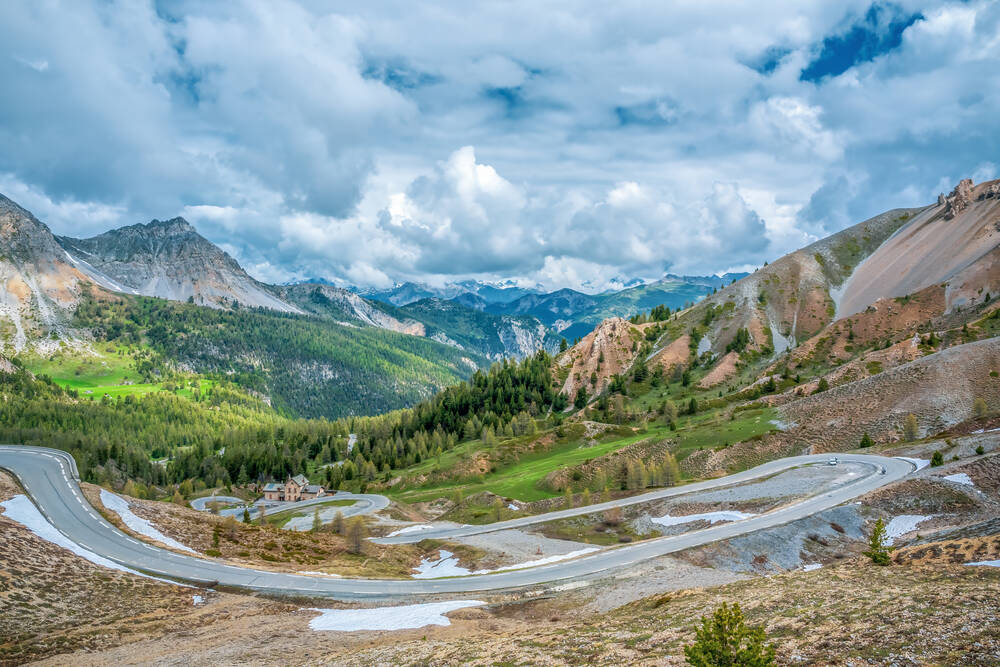 THE ROAD TO THE PASS - Photographic print for sale