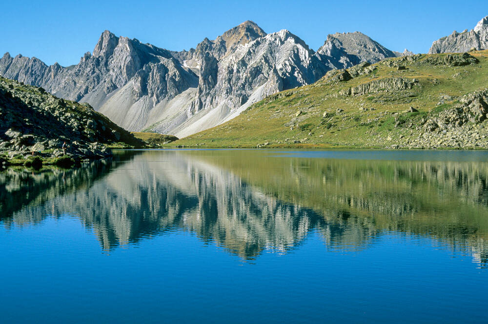 Lac long des Muandes - Photographic print for sale