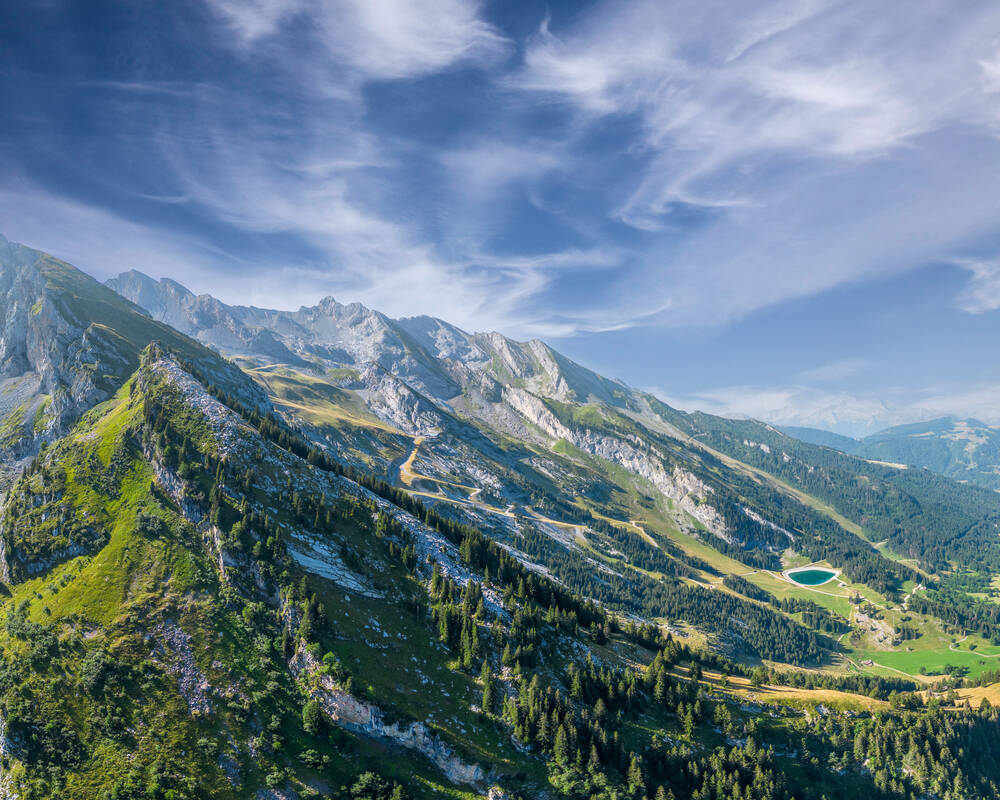 Aravis landscape - Photographic print for sale