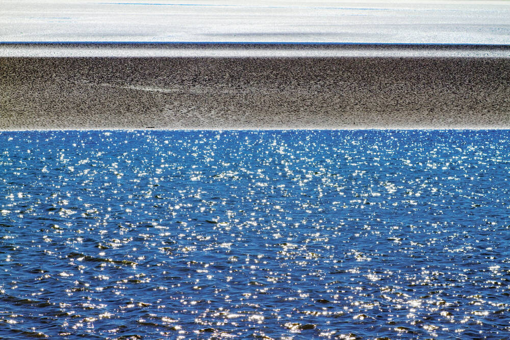 SAND BENCH - Photographic print for sale