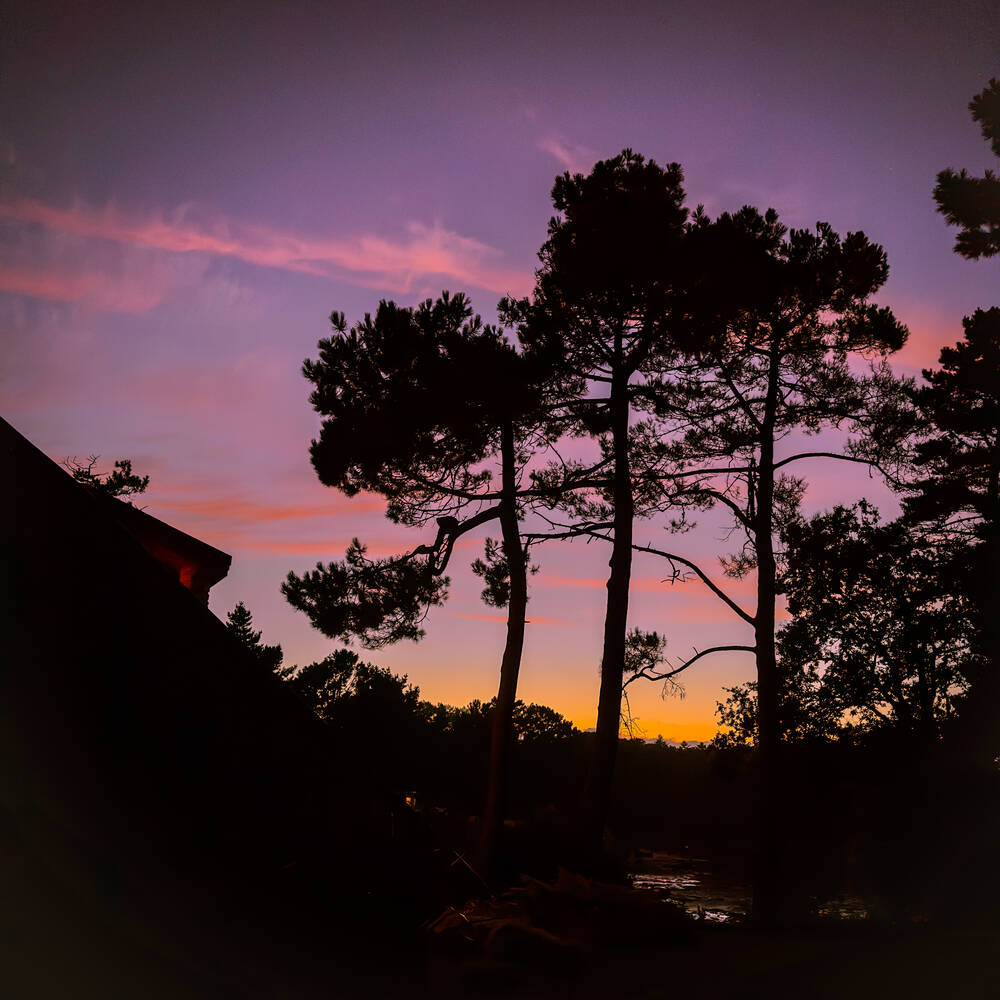 Pink sunset - Photographic print for sale