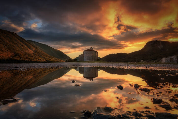 Twilight landscape photography art prints for sale