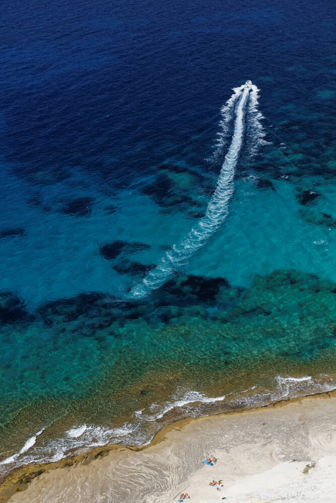 Motorboating in Corsica - Photographic print for sale
