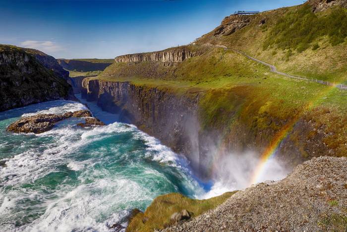 Rainbow landscape photography art prints for sale