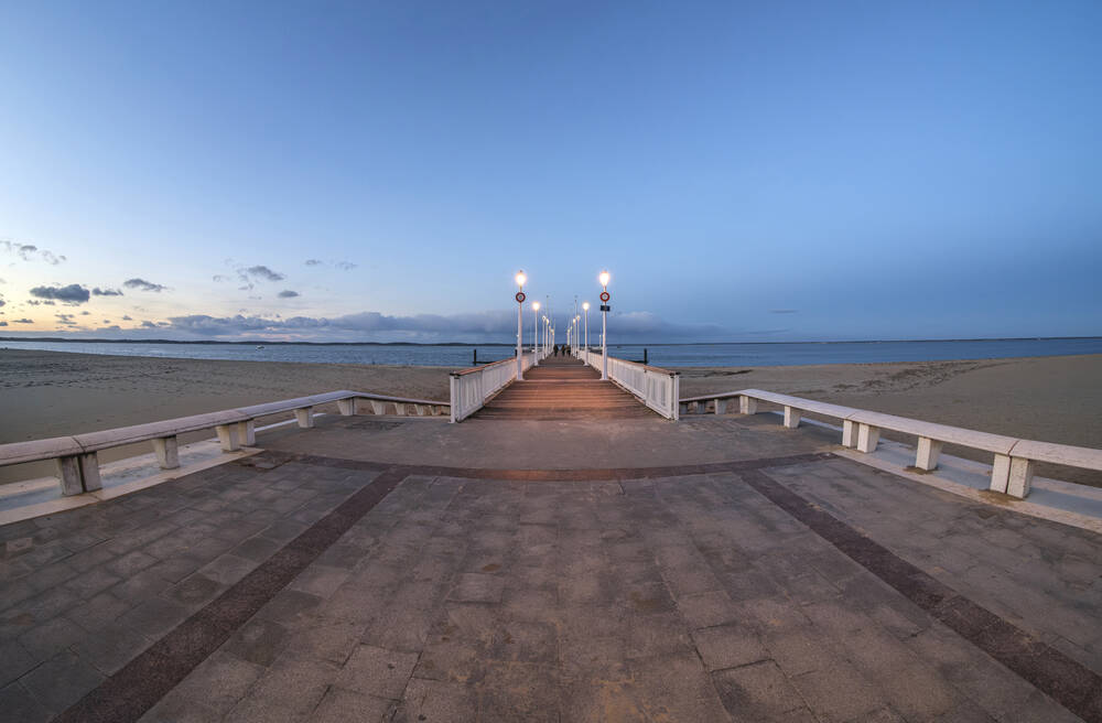 La Jetée Thiers Arcachon - Photographic print for sale
