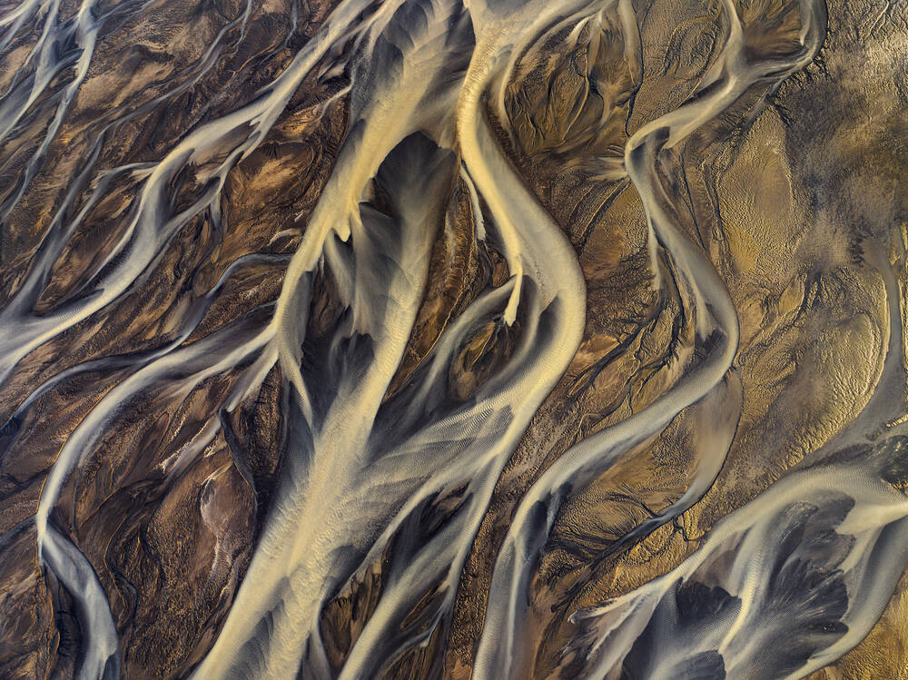 Sand Veins - Photographic print for sale