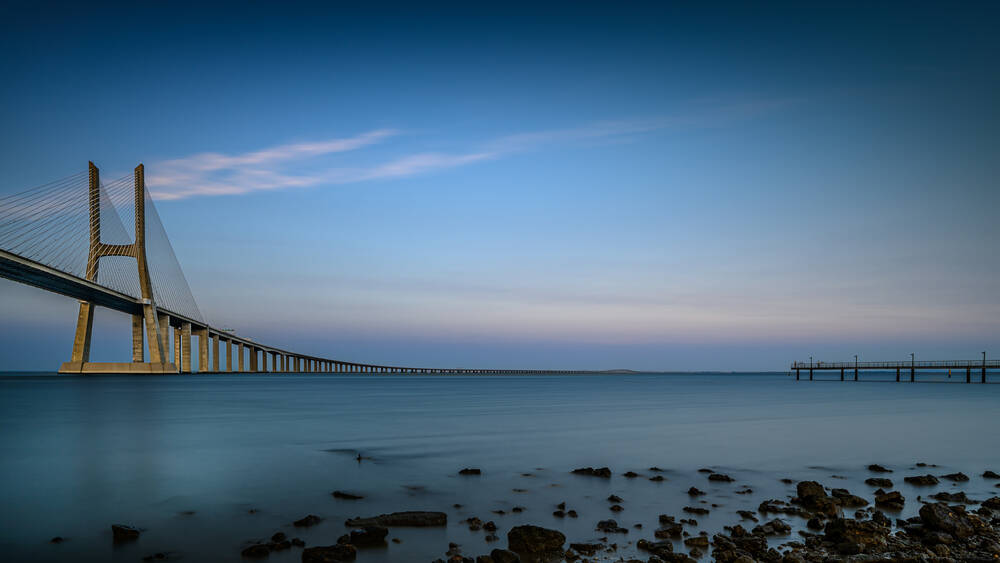 PORTUGAL - Vasco de Gama Bridge - 3077 - Photographic print for sale