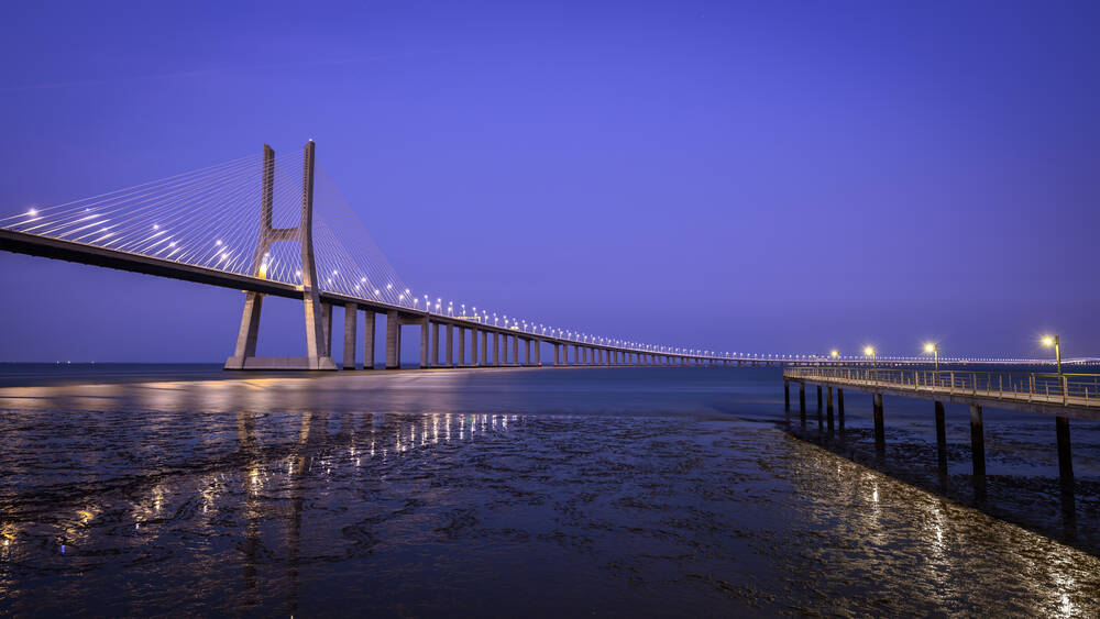 PORTUGAL - Vasco de Gama Bridge - 3094 - Photographic print for sale