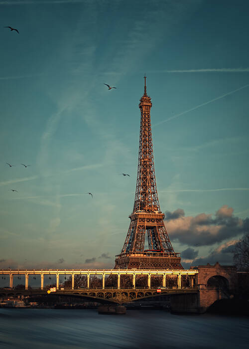 Eiffel tower photography art prints for sale