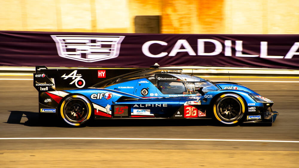 Alpine 36 au 24H Le Mans 2025 - Photo et Tableau - Editions Limitées ...