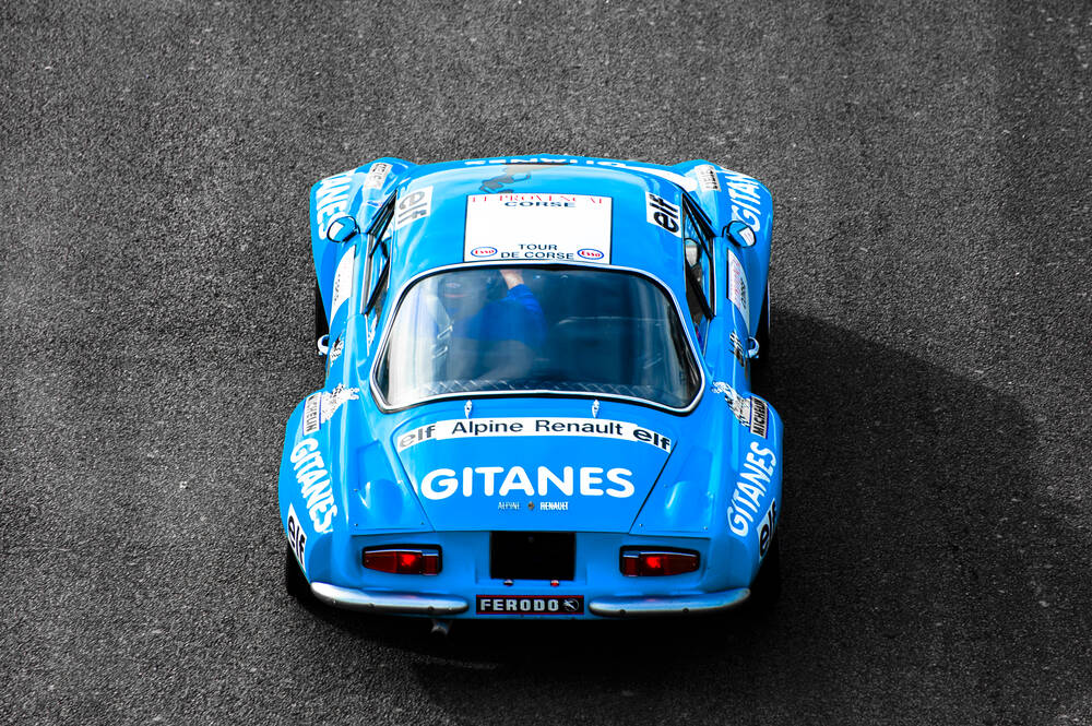 Alpine Renault A 110 Gitanes icon sport auto France - Photographic ...