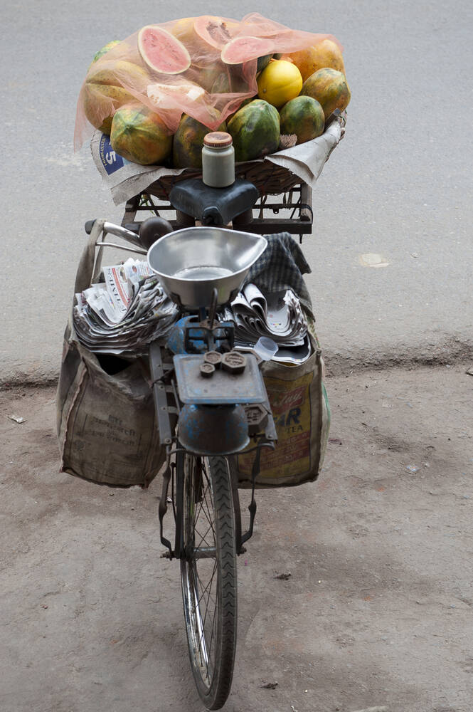 Cuadro y póster Bicicleta papaya - Compra y venta