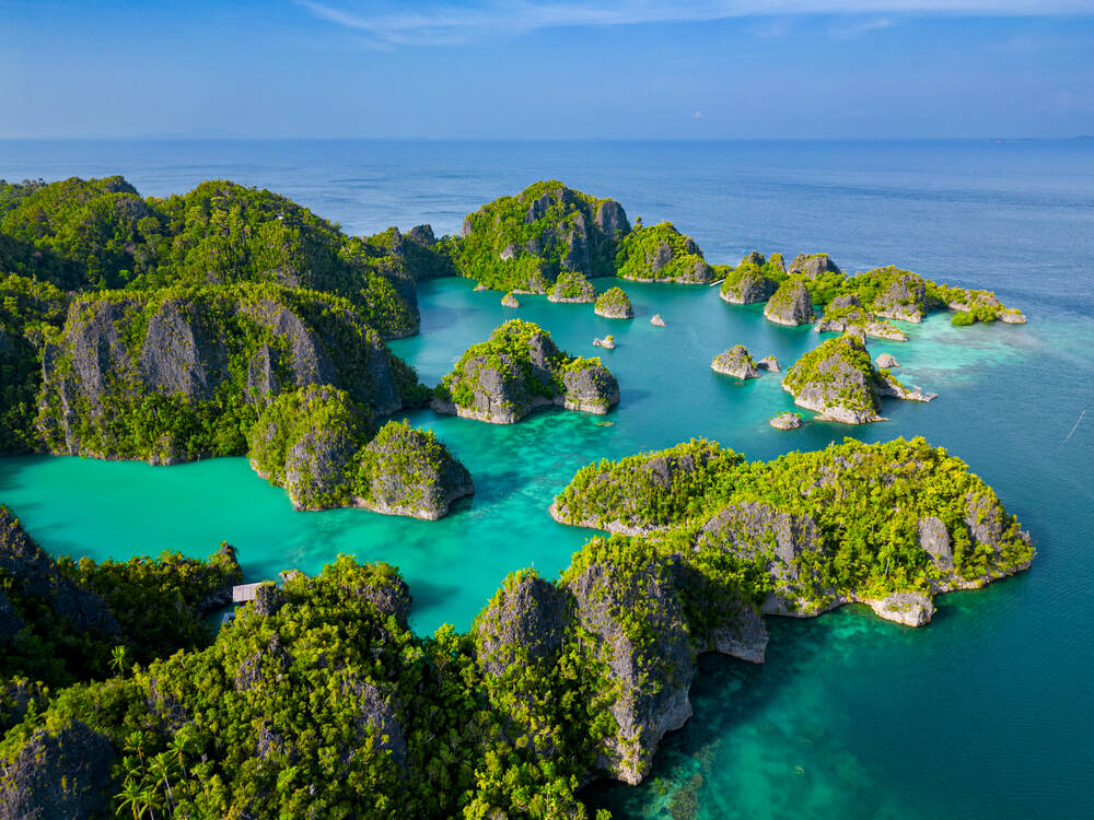 Pianemo Island iles Pam - Photographic print for sale