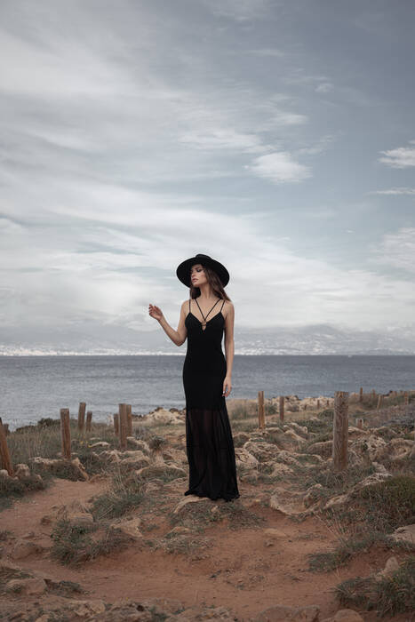 Woman landscape photography art prints for sale