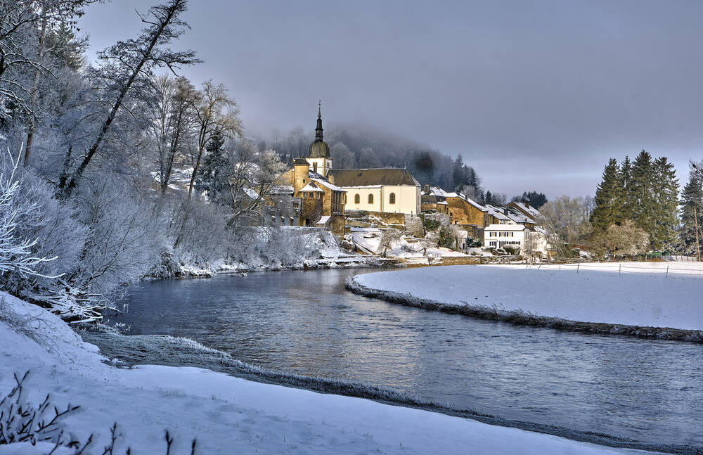 The small village of Chassepierre en Gaume - Photographic print for sale
