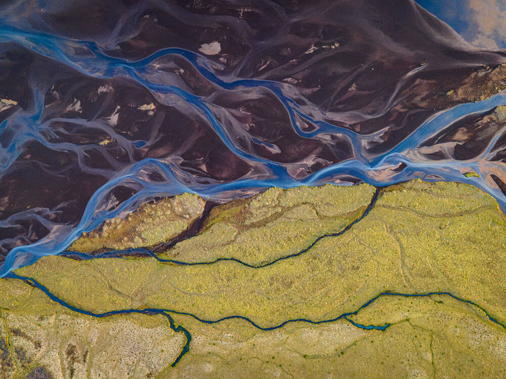 Interlaced - Photographic print for sale
