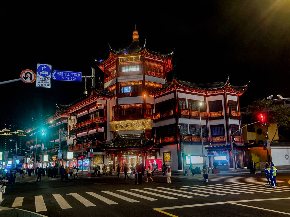 Old city Shanghai - Photographic print for sale