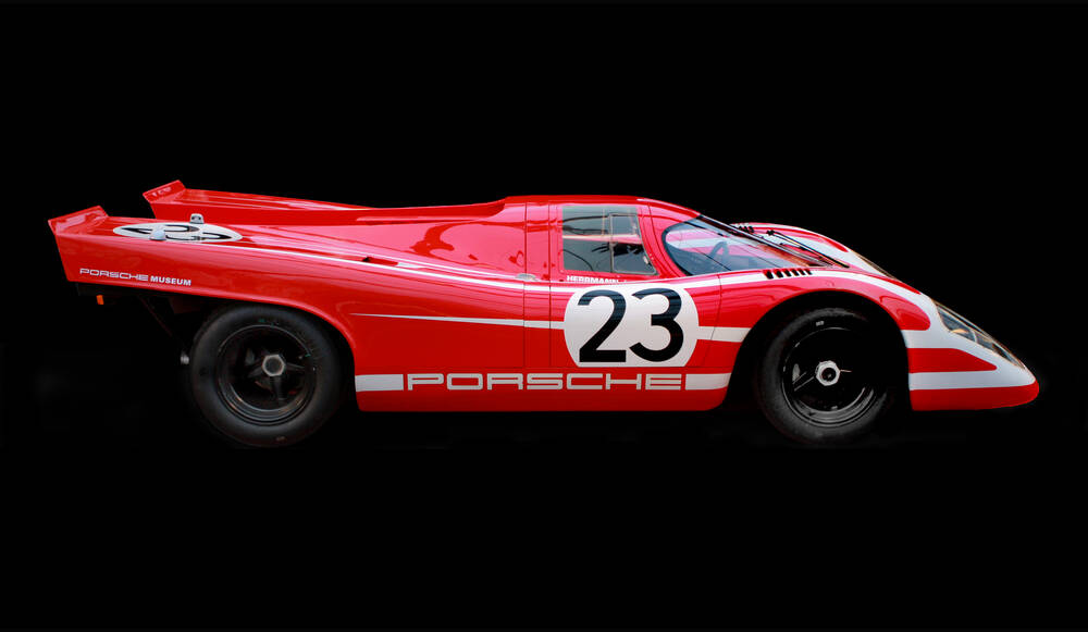 Porsche 917 K Number 23 Le Mans 1970 - Photographic print for sale