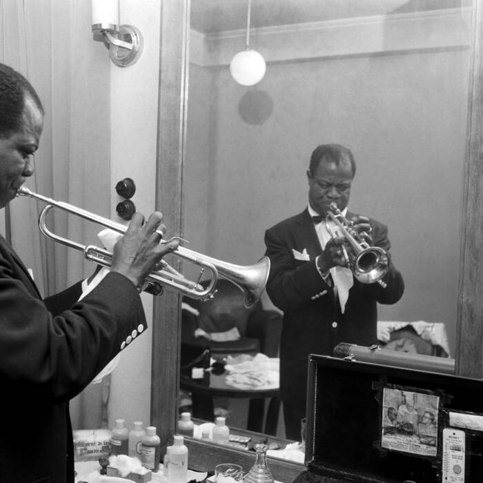 Photo de Louis Armstrong - Tableau de Louis Armstrong - Editions ...