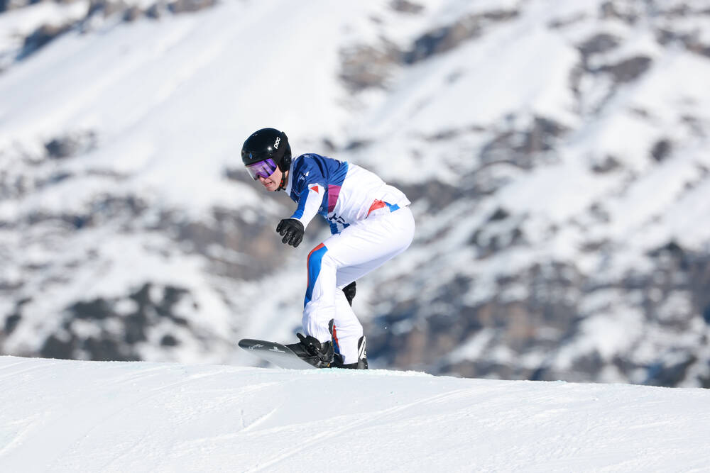 Jonas Chollet at the 2026 Winter Olympics - Photographic print for sale