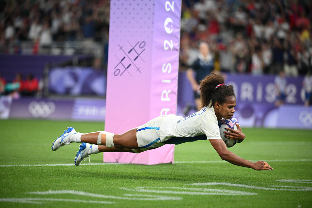 Yolaine Yengo - Olympic Games 2024 - Photographic print for sale