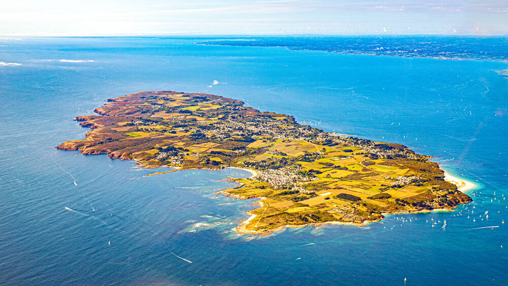 Groix island south of Lorient - Photographic print for sale