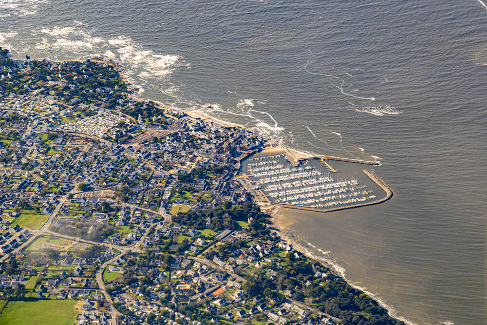 The port of Piriac on the Atlantic coast - Photographic print for sale