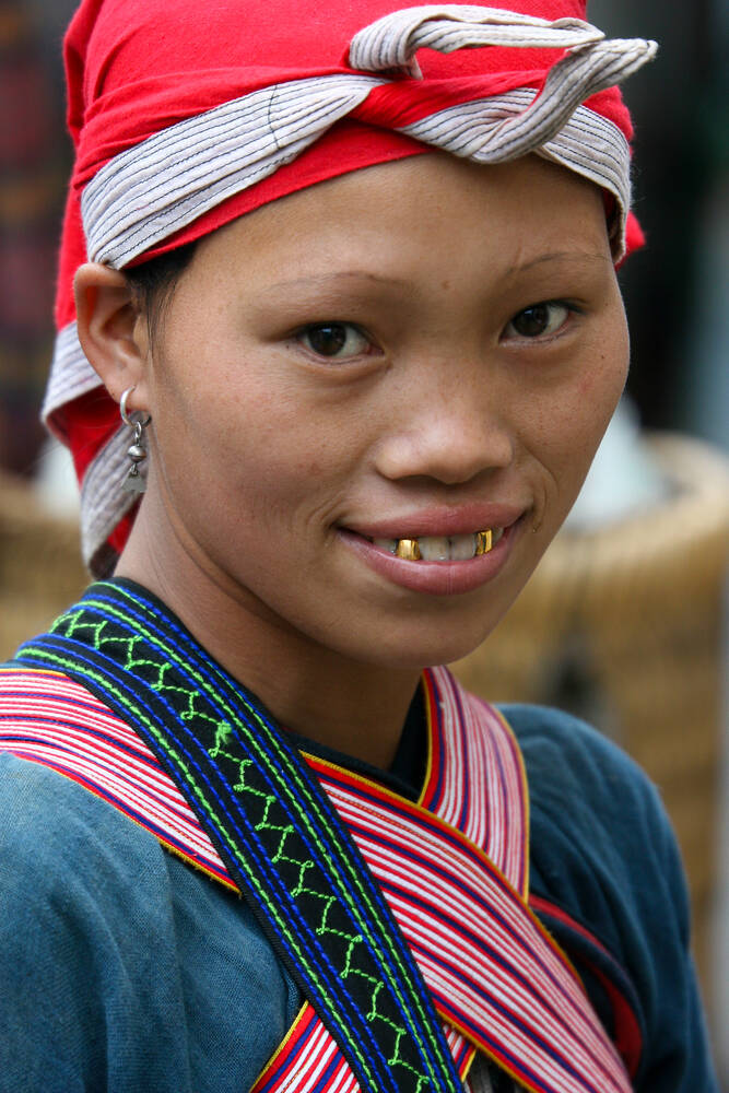 A golden smile - Photographic print for sale