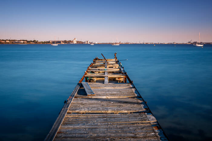 Photo Paysage ponton - Tableau Paysage ponton - Editions Limitées ...