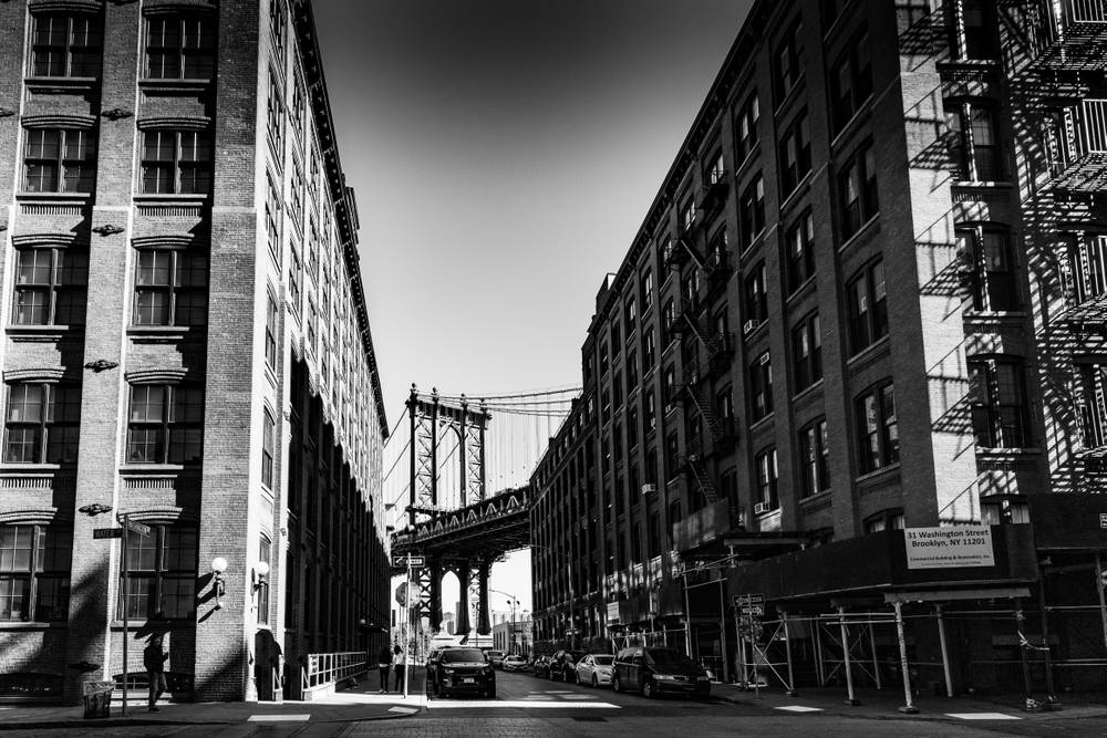Manhattan Bridge - DUMBO - Photographic print for sale