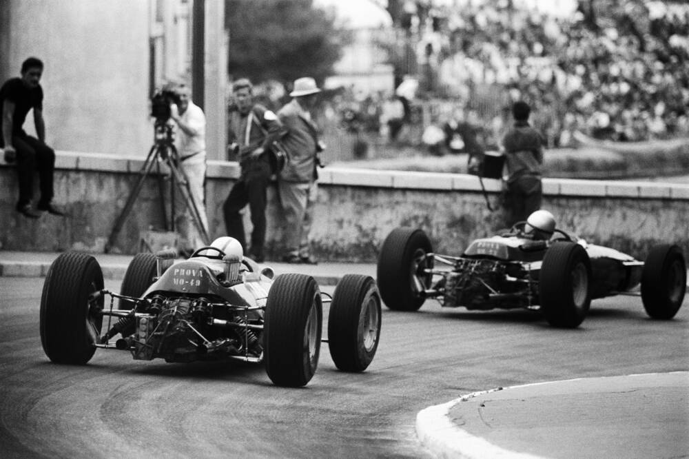 Ferrari 1512 at the 1965 Monaco GP - Photographic print for sale