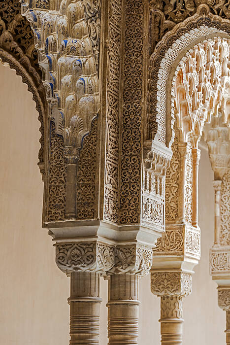 Alhambra detail - Photographic print for sale