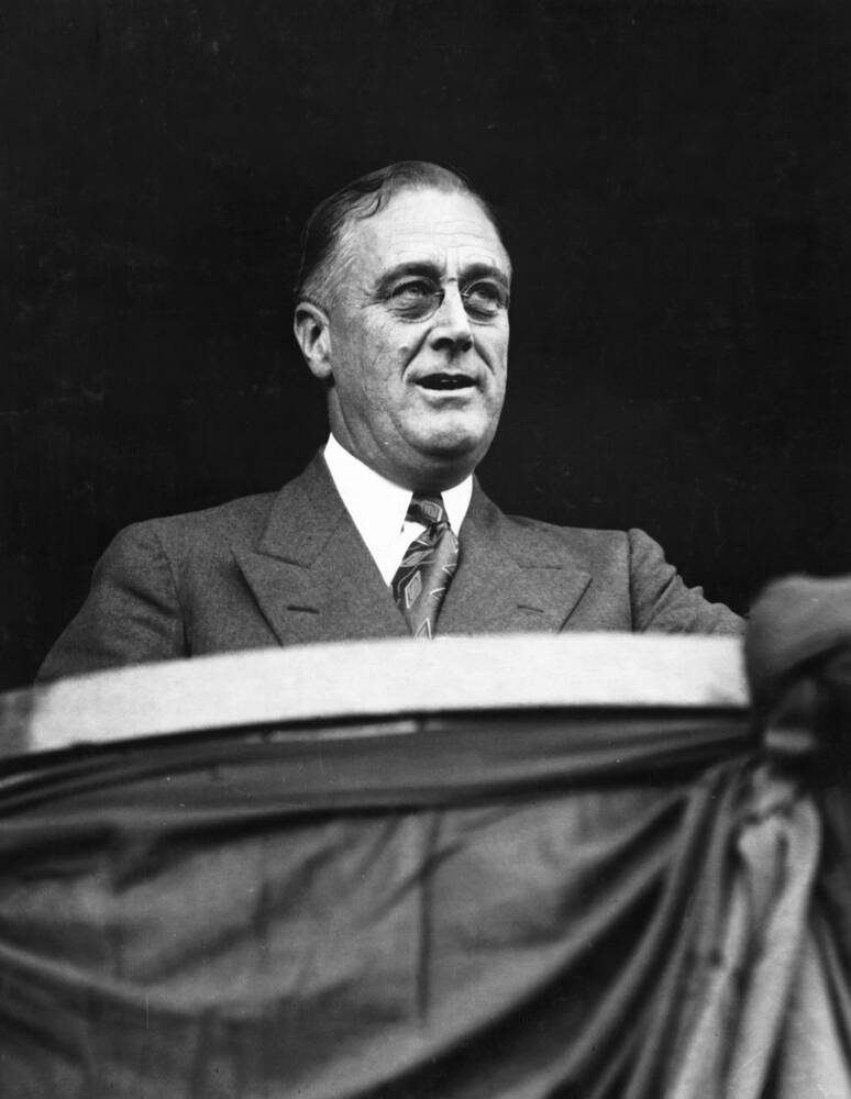 Poster Franklin Delano Roosevelt - Presidente americano – Compra poster ...