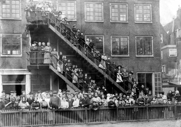 Storm flood of 1916 - Amsterdam - Photographic print for sale