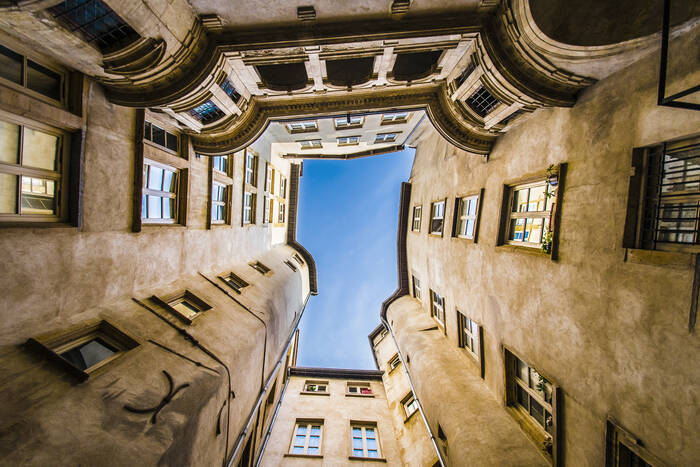 Traboules Lyonnaises - Photographic print for sale