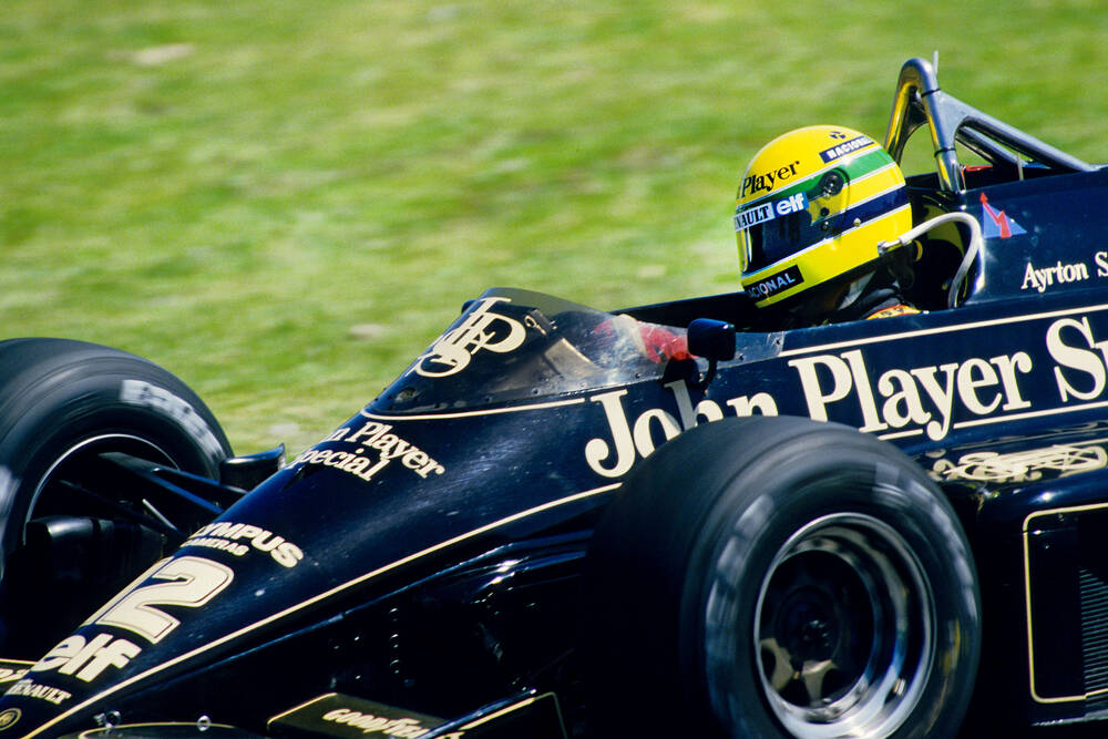 AYRTON SENNA Montreal 1985 - Photographic print for sale