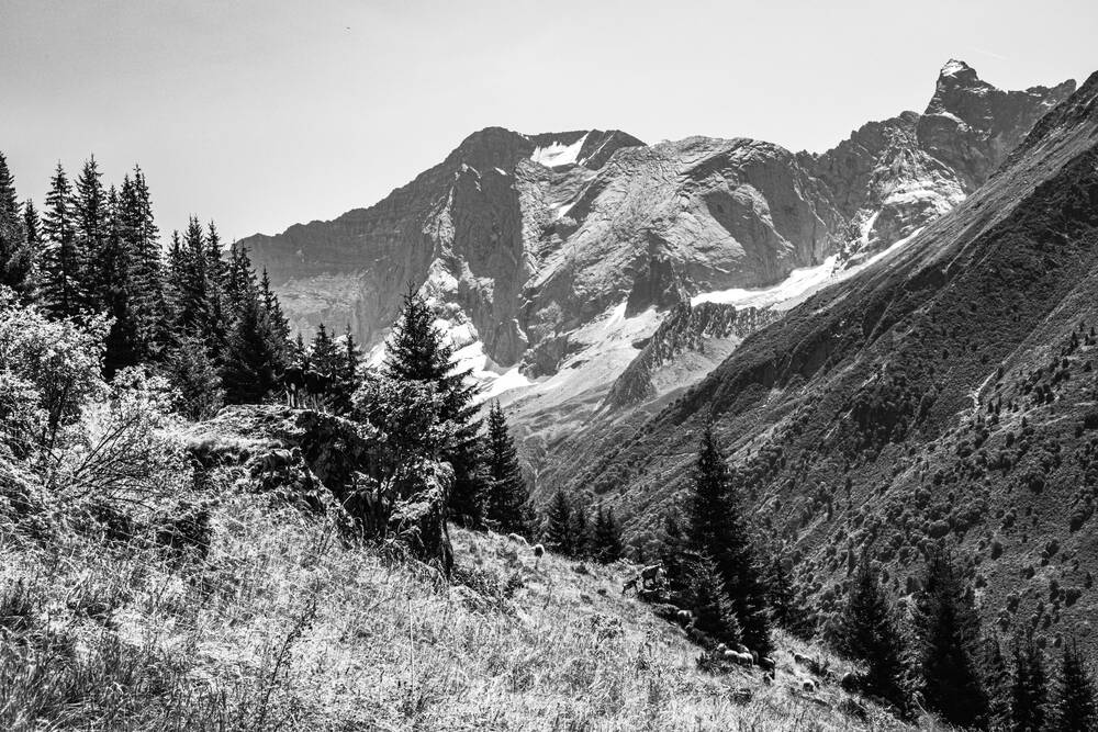 The Epena massif - Photographic print for sale