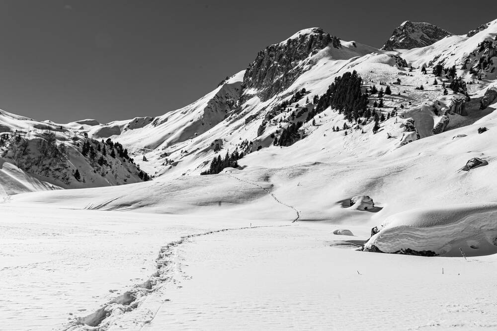 Vallée des Avals - Courchevel Vanoise - Photographic print for sale