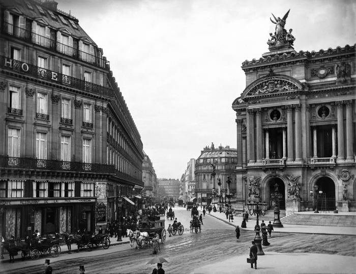 Photo d'Opéra - Sentier - Grands Boulevards - République - Tableau d ...