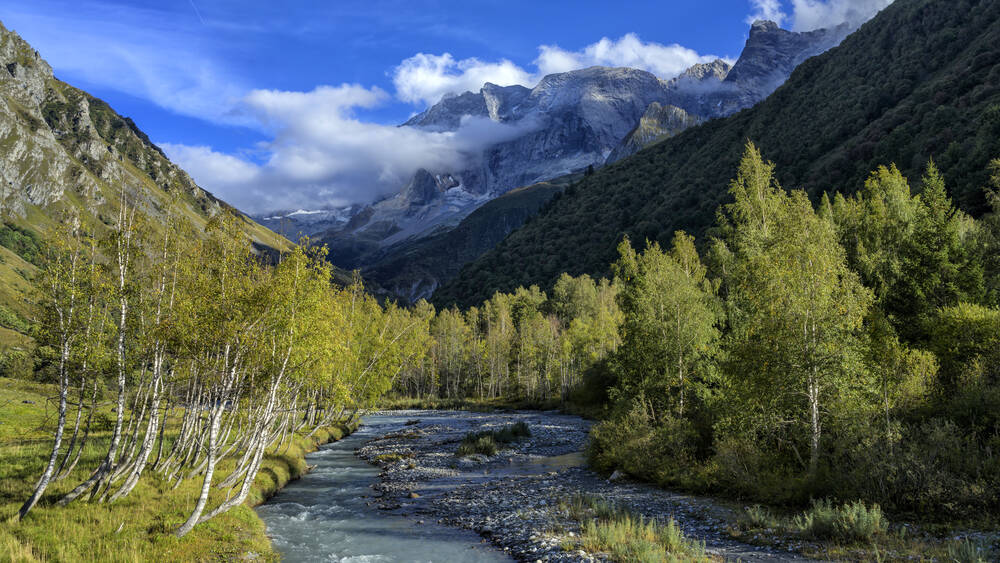 Autumn in the Alps - Photographic print for sale