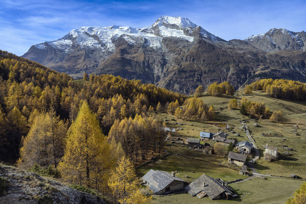 Autumn in the Tarentaise - Photographic print for sale