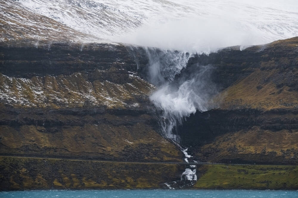 Fossa waterfall - Photographic print for sale