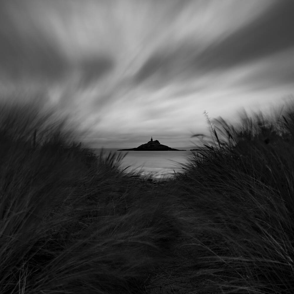 L'Ilot Saint Michel i Bretagne, Erquy - Tavlor och bilder