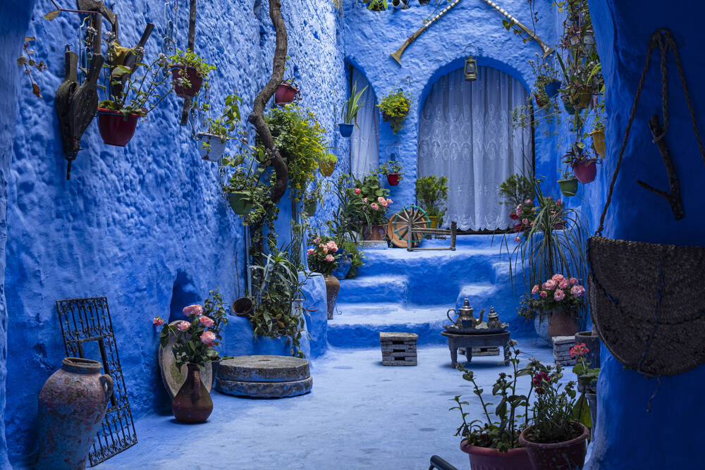 The blue city - Photographic print for sale
