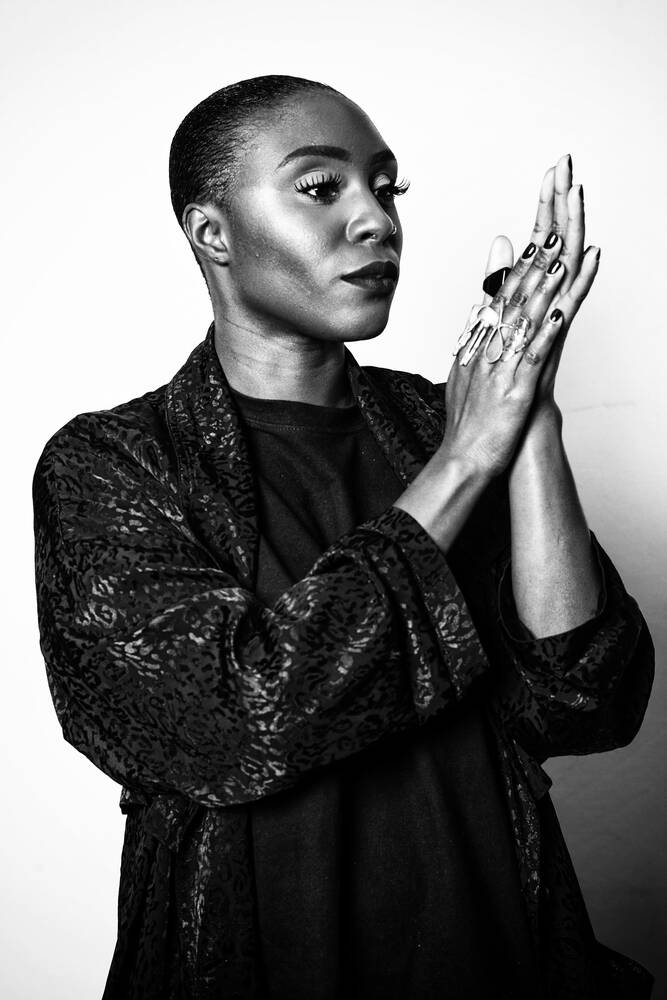Music Artist Laura Mvula - Photographic print for sale