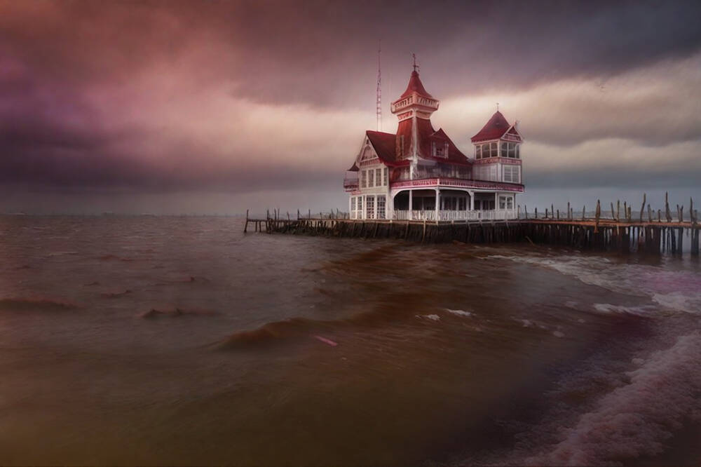 la casa del lago - Photographic print for sale