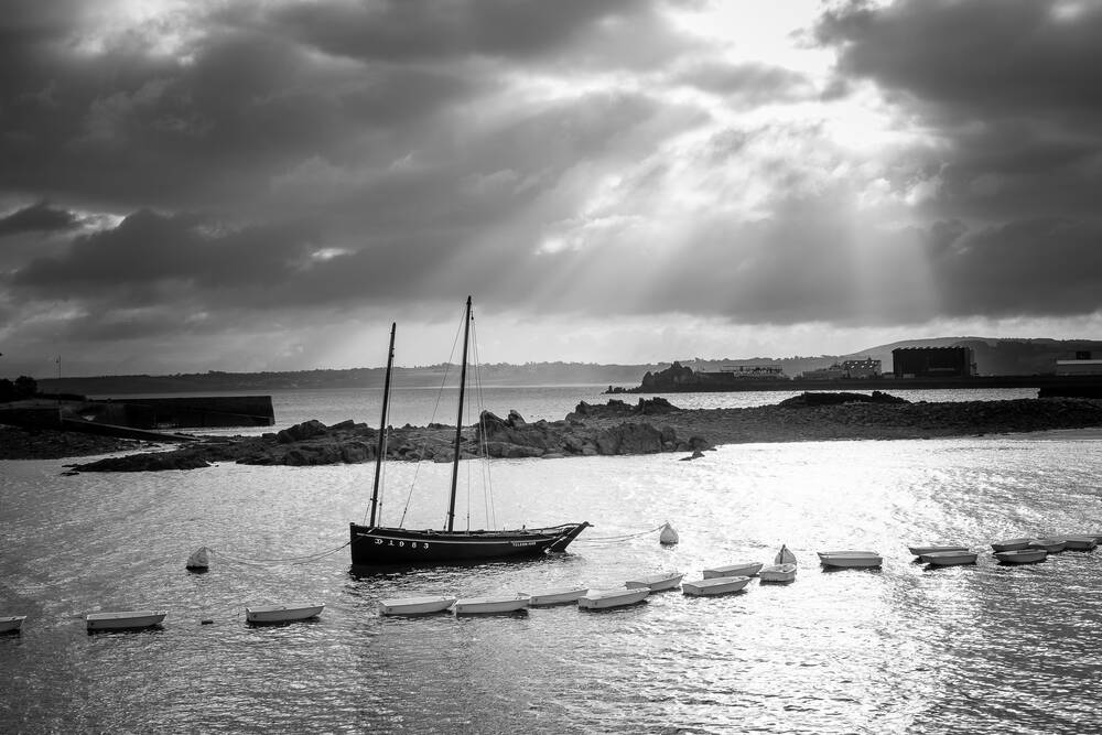 Traditional sardine boat - Photographic print for sale